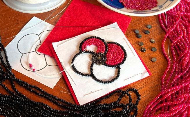 Beaded Poppy Workshop | Nov 2 - 9, 2021 | Online | National Arts Centre